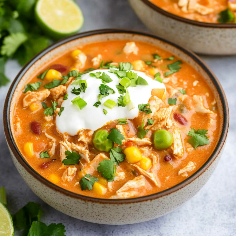 Crockpot Buffalo Chicken Chili
